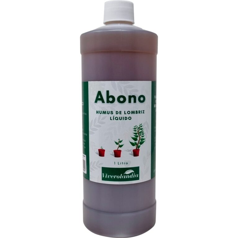 Abono Humus Líquido De Lombriz, 100% Orgánico. 2 Litros | Viverolandia